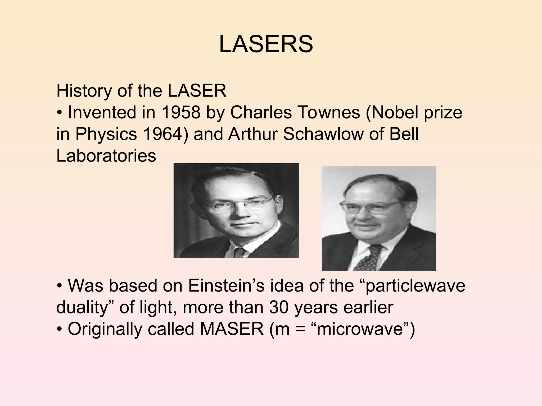Laser and its applications, optical fibres.ppt