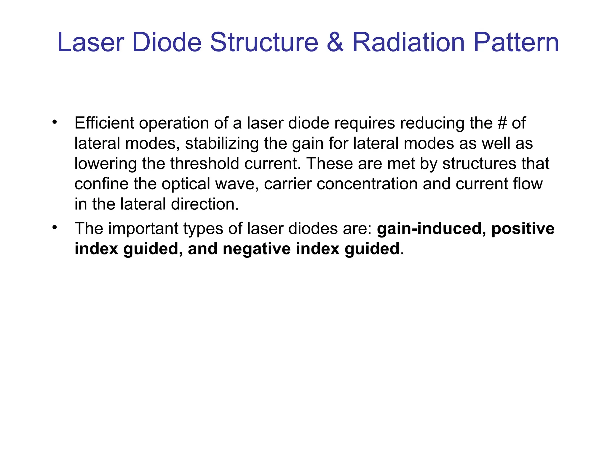 Advanced optoelectronics and optical communication | PPT