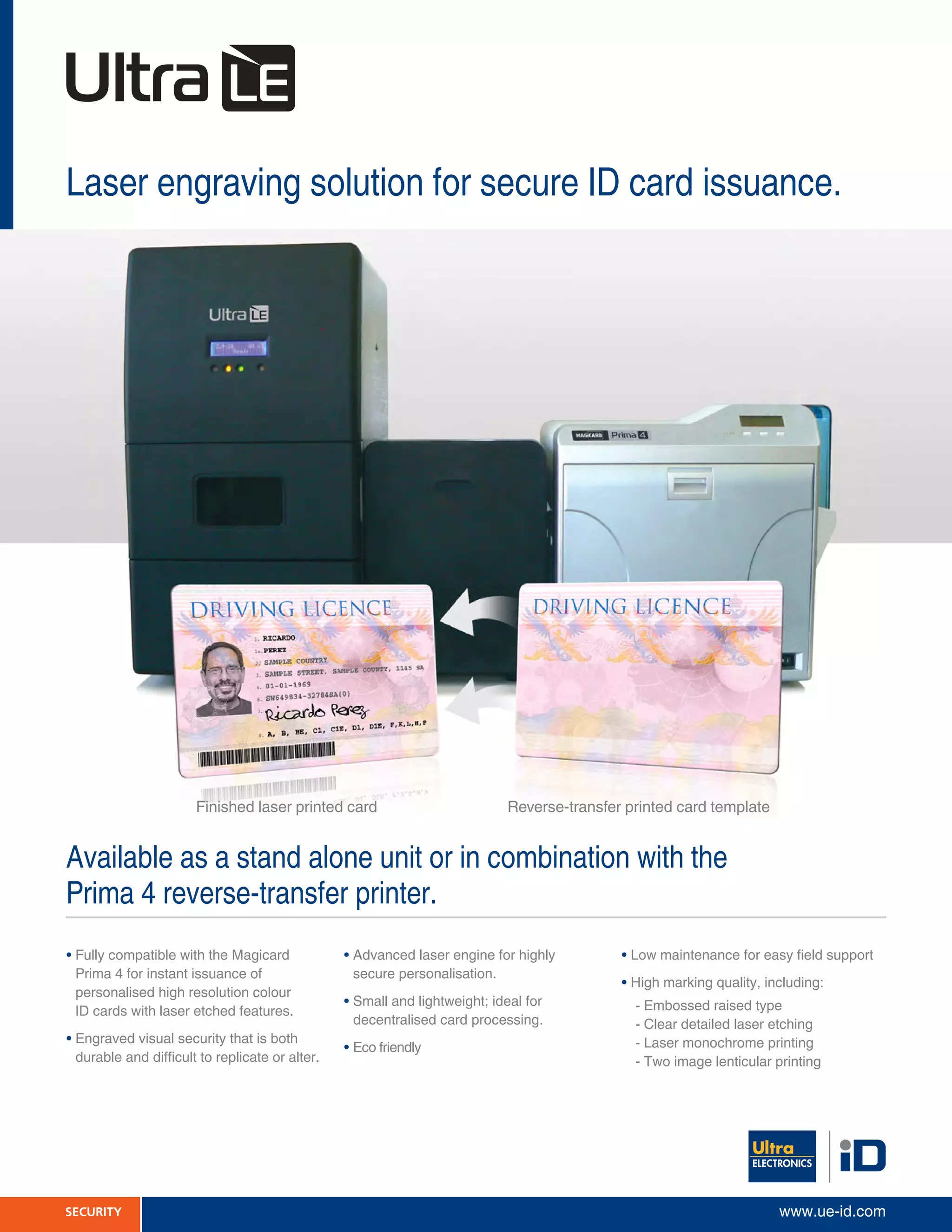 Laser engraver-prima4-ultra-le-licencias-de-conducir-identificaciones ...