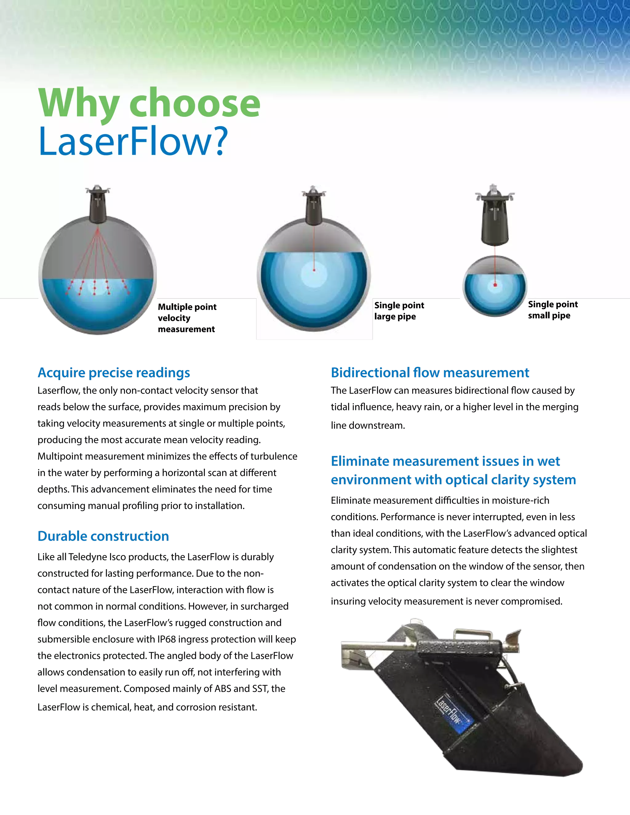Non-Contact Open Channel Flow Measurement | PDF