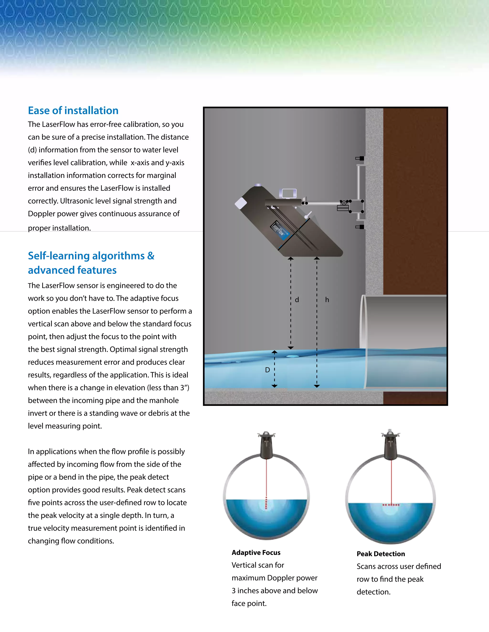 Non-Contact Open Channel Flow Measurement | PDF