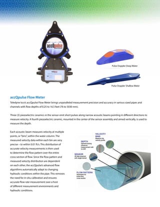 Non-Contact Open Channel Flow Measurement | PDF