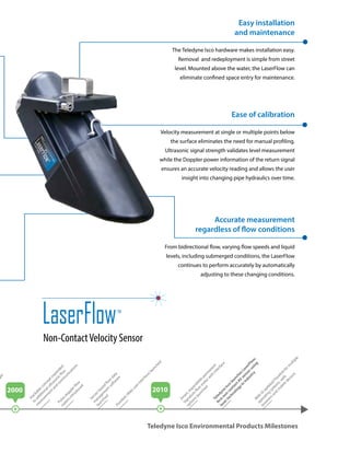 Non-Contact Open Channel Flow Measurement | PDF