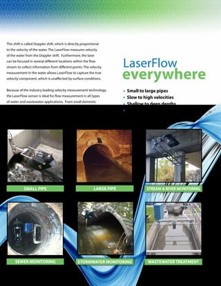 Non-Contact Open Channel Flow Measurement | PDF