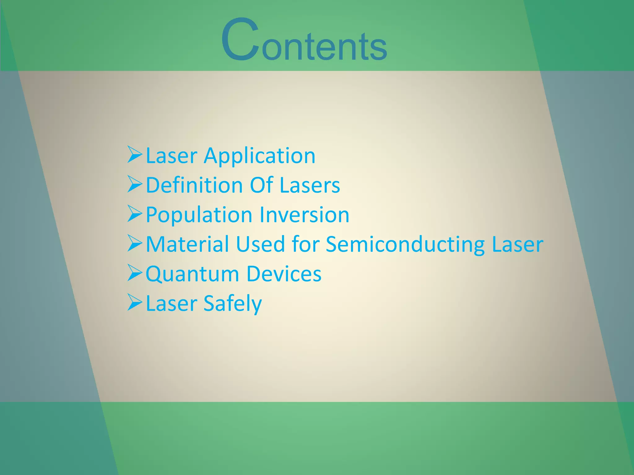 Laser physics | PPT