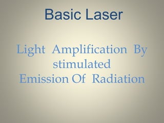 Laser physics | PPT