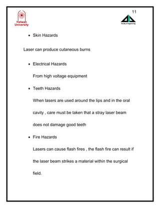 Laser summer training report | PDF