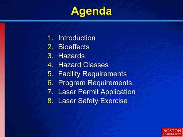 Laser safety-training | PDF | Eye and Vision Conditions | Diseases and ...