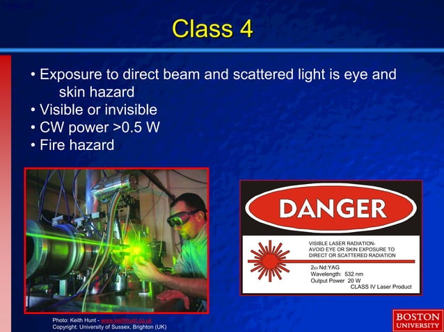 Laser safety-training | PDF | Eye and Vision Conditions | Diseases and ...