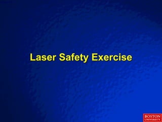 Laser safety-training | PDF