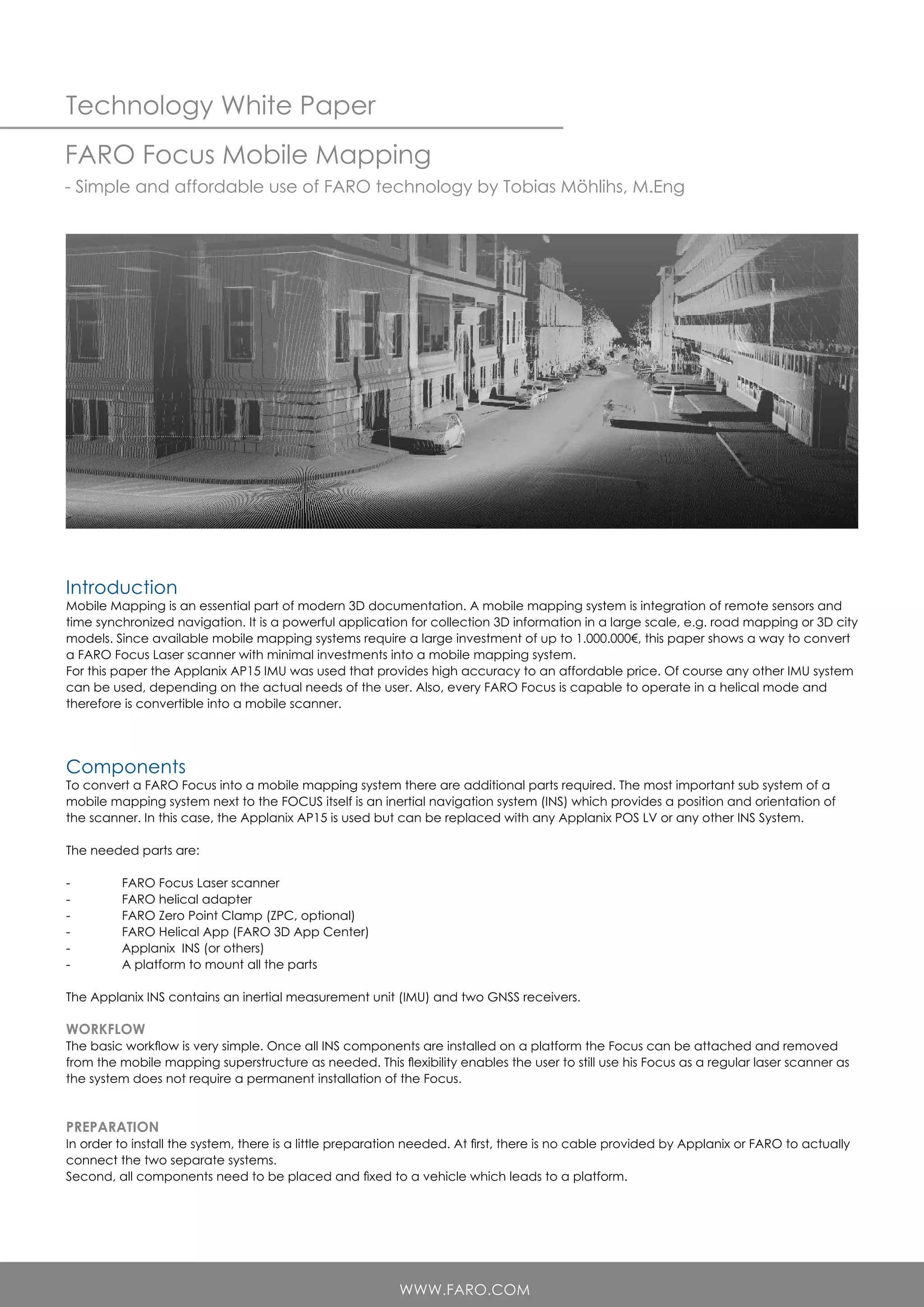 Laser scanner-mobile mapping-white-paper | PDF