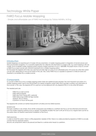 Laser scanner-mobile mapping-white-paper | PDF