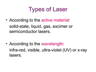 LASER-concepts principle working and Theory.ppt