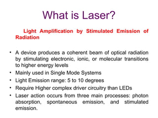 LASER-concepts principle working and Theory.ppt