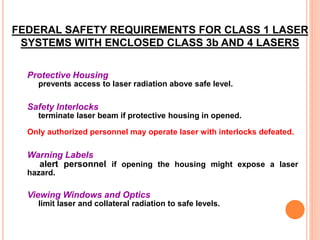 Class 1 Laser Safety Requirements – DHTXB