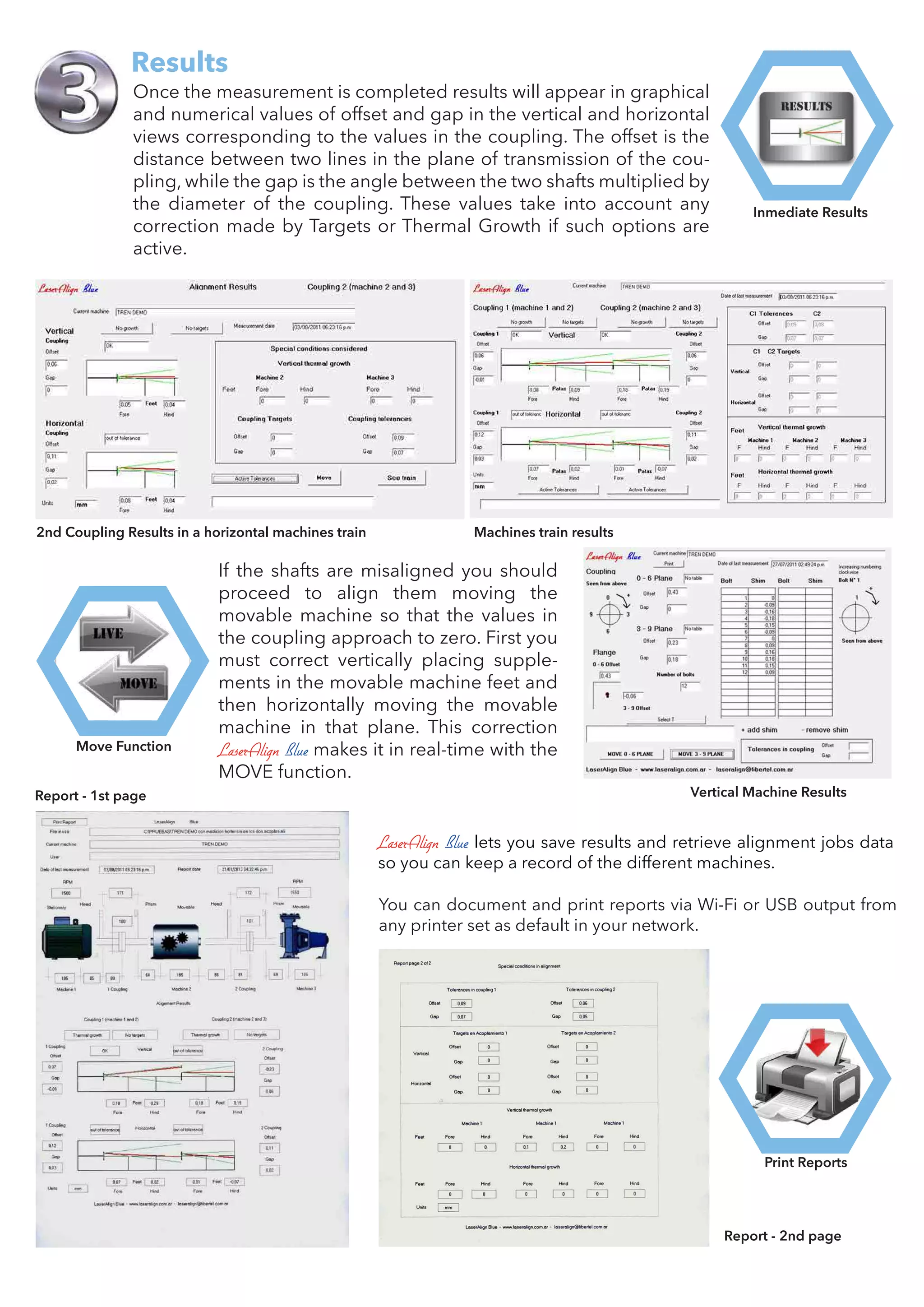 Laser shaft alignment system LASERALIGNBLUE - english | PDF | Computer Peripherals | Computing