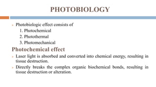 Laser, cryosurgery and its application in veterinary practice | PPTX