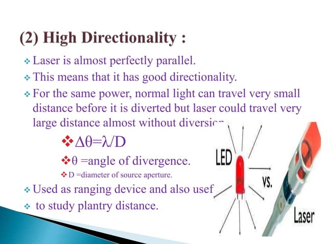 Laser and fiber optics | PPTX