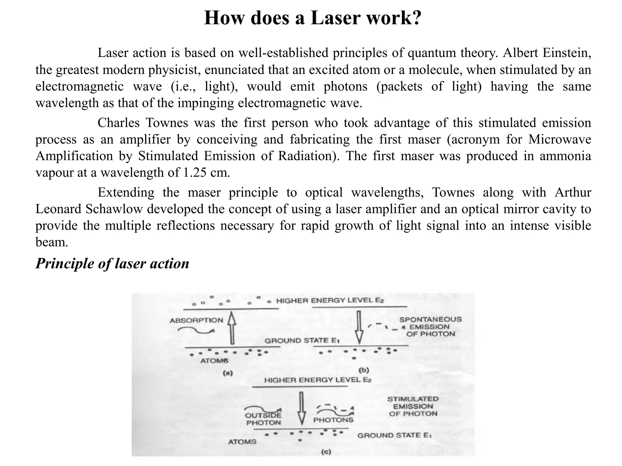Laser and its mining applications | PPTX