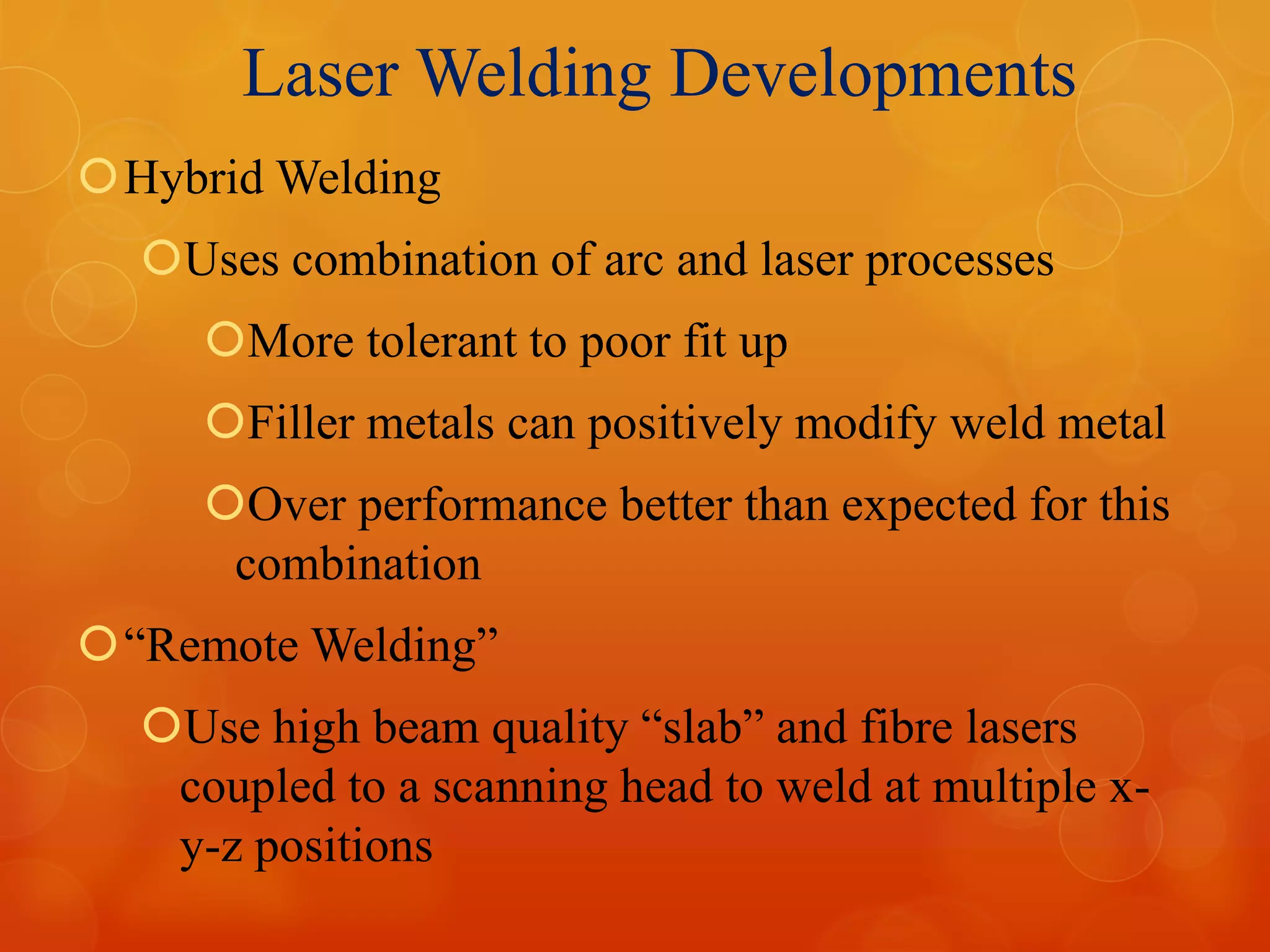 Laser and laser cladding | PPTX