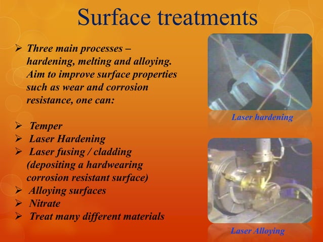 Laser and laser cladding | PPTX | Chemistry | Science