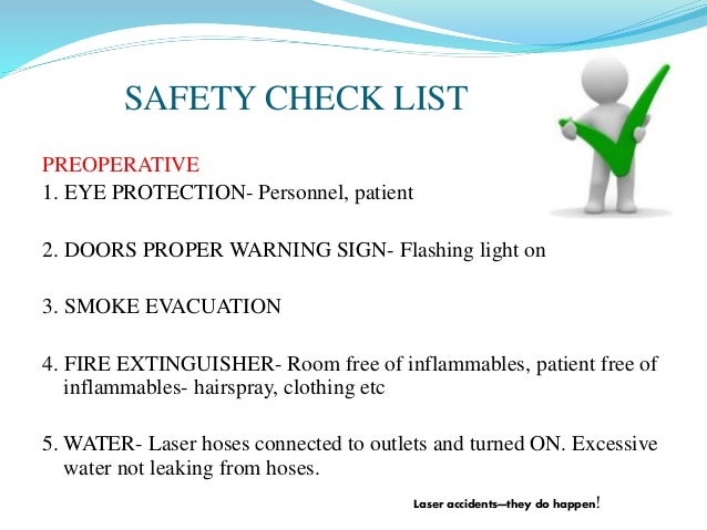 Laser And Operating Room Safety