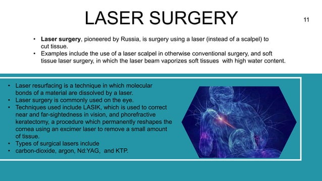 Laser applications 1 | PPTX