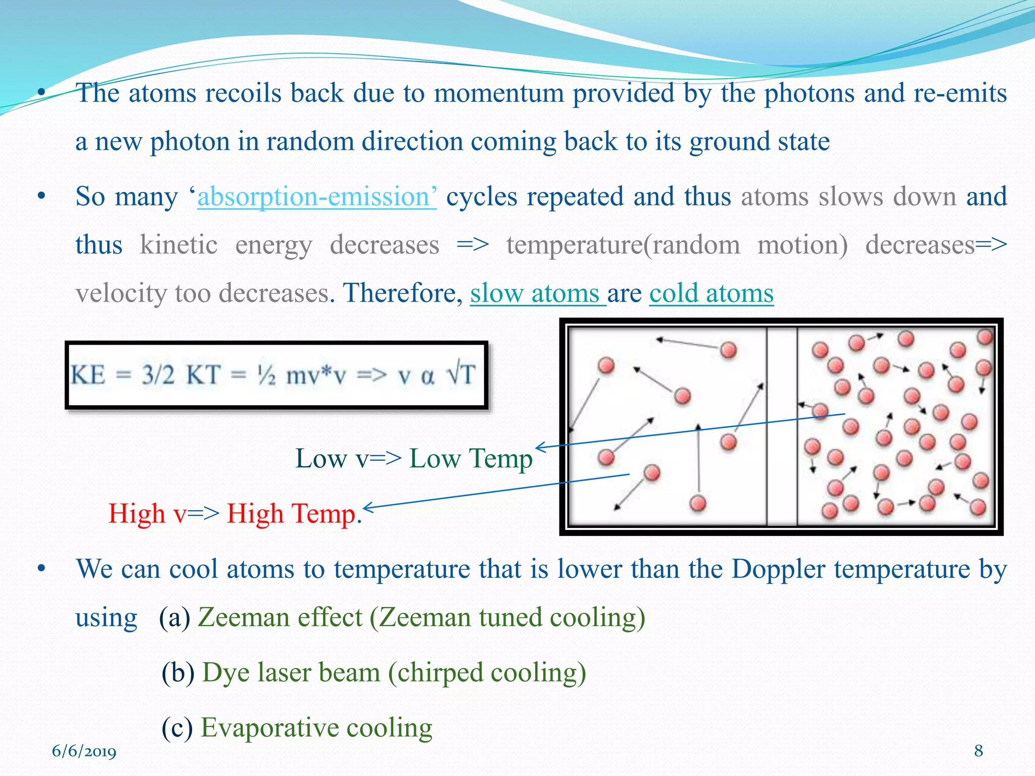 Laser cooling and fusion | PPTX