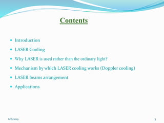 Laser cooling and fusion | PPTX
