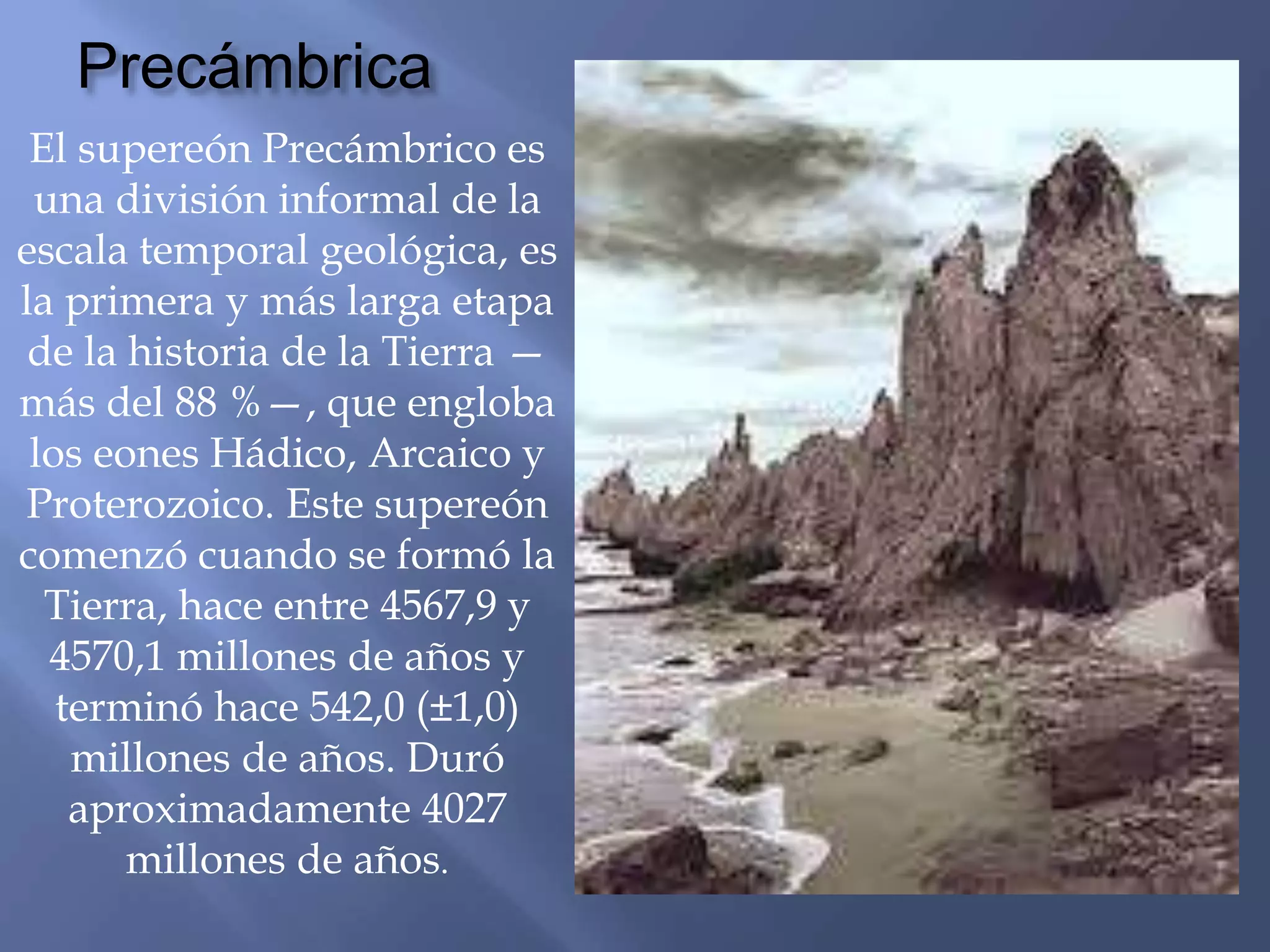 Las eras geologicas | PPTX | Geography | Science