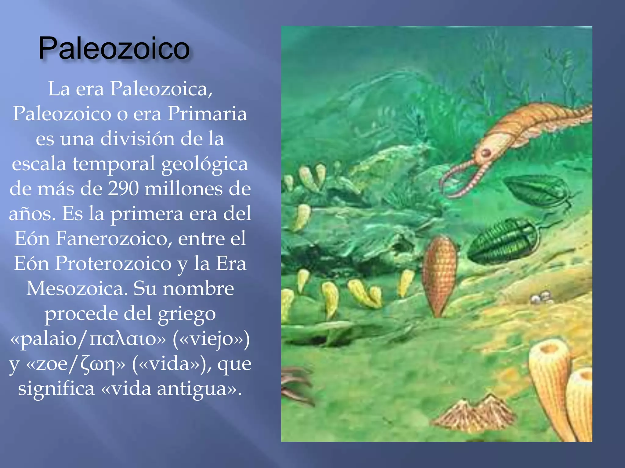 Las eras geologicas | PPTX | Geography | Science