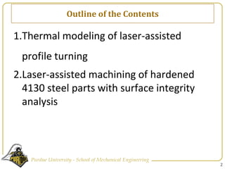 Laser Assisted Machining | PPTX | Physics | Science