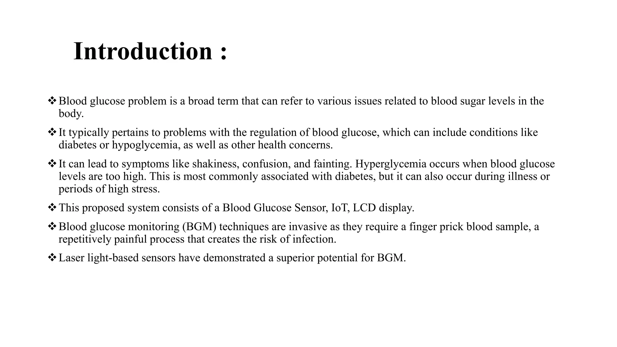 LASER BASED NON-INVASIVE GLUCOSE MONITORING SYSTEM PPT.pptx