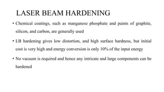 Laser beam hardening | PPT