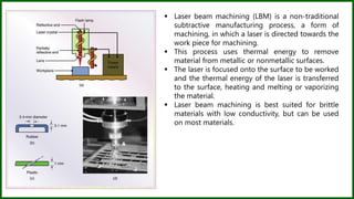 LASER BEAM MACHINING - NON TRADITIONAL MACHINING | PDF