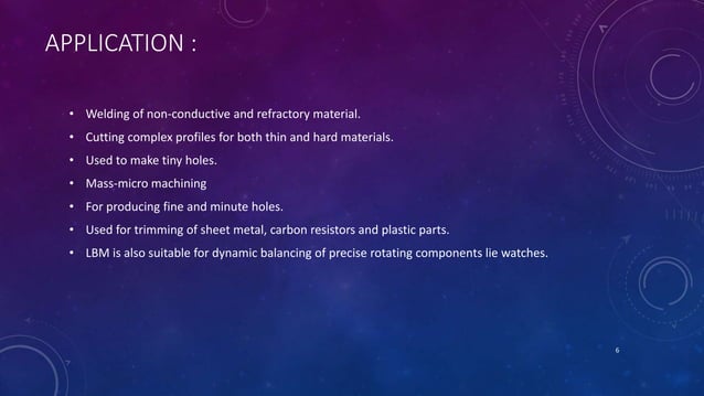 Laser Beam Machining Process | PPT