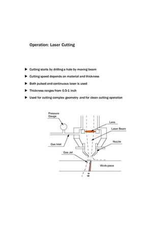 Laser beam machining | DOCX | Chemistry | Science