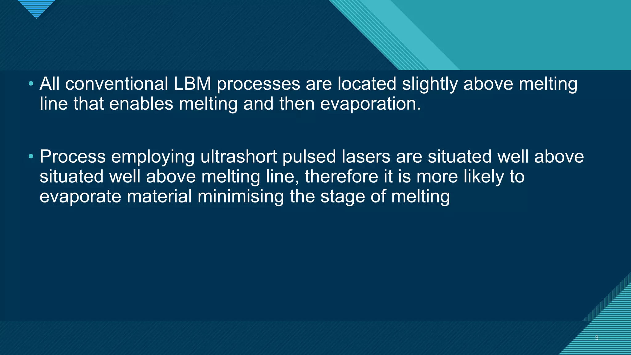 Laser beam machining | PPTX