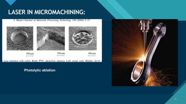 Laser beam machining | PPTX