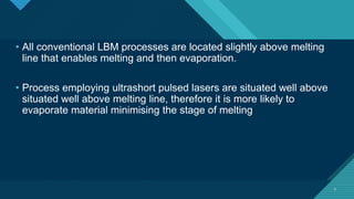 Laser beam machining | PPTX