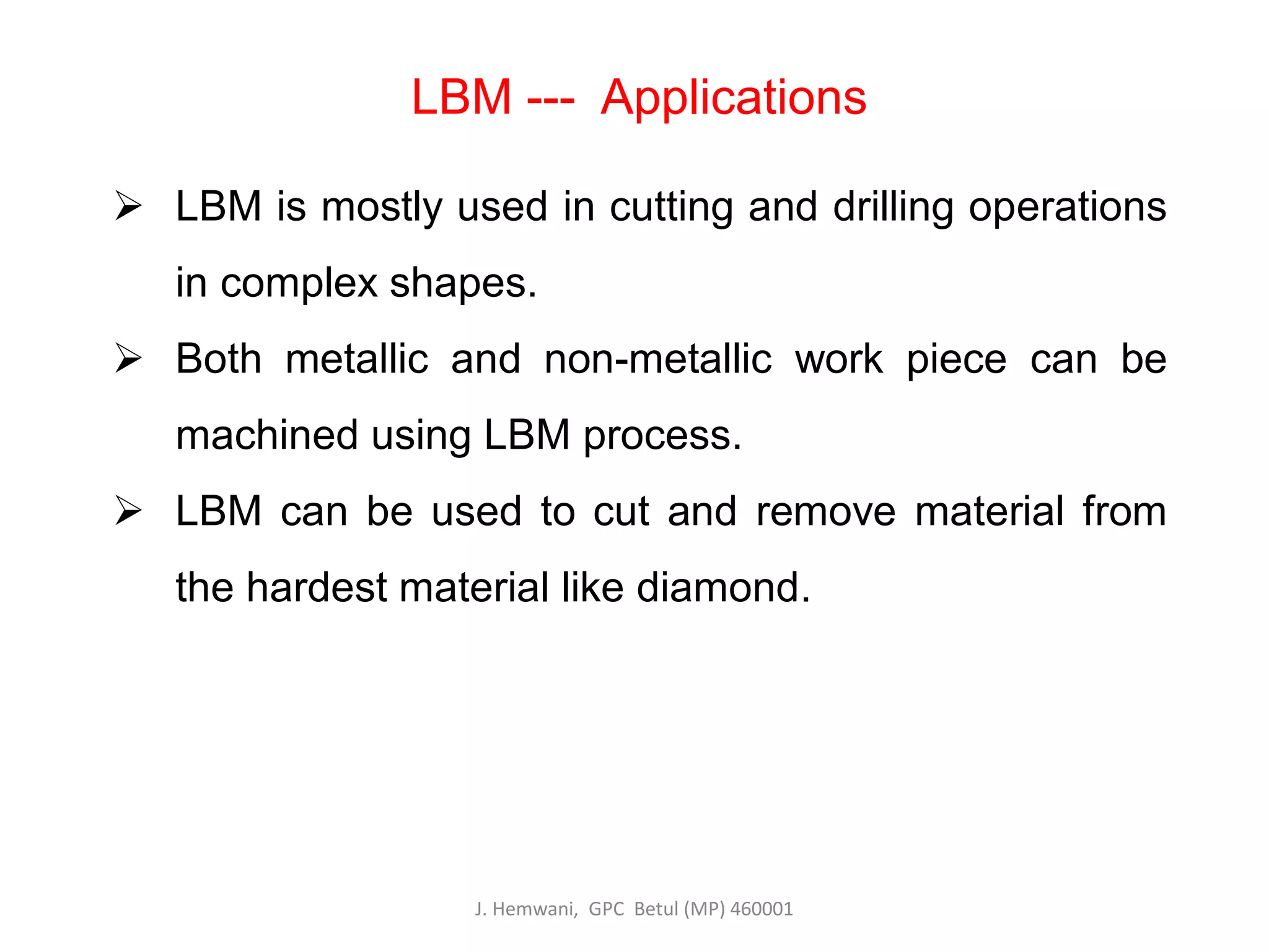 Laser beam machining pdf | PDF