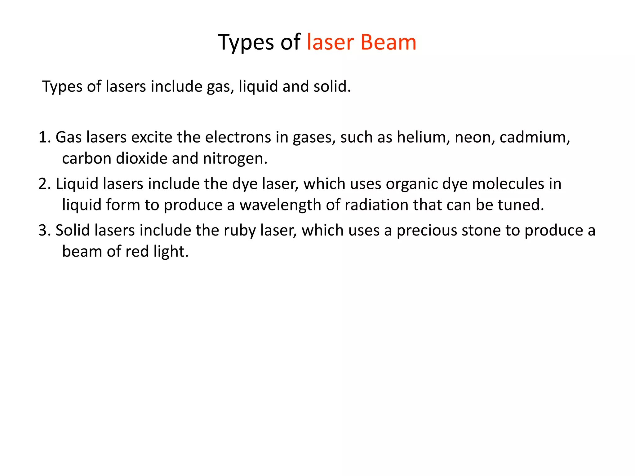 Laser beam welding | PPTX