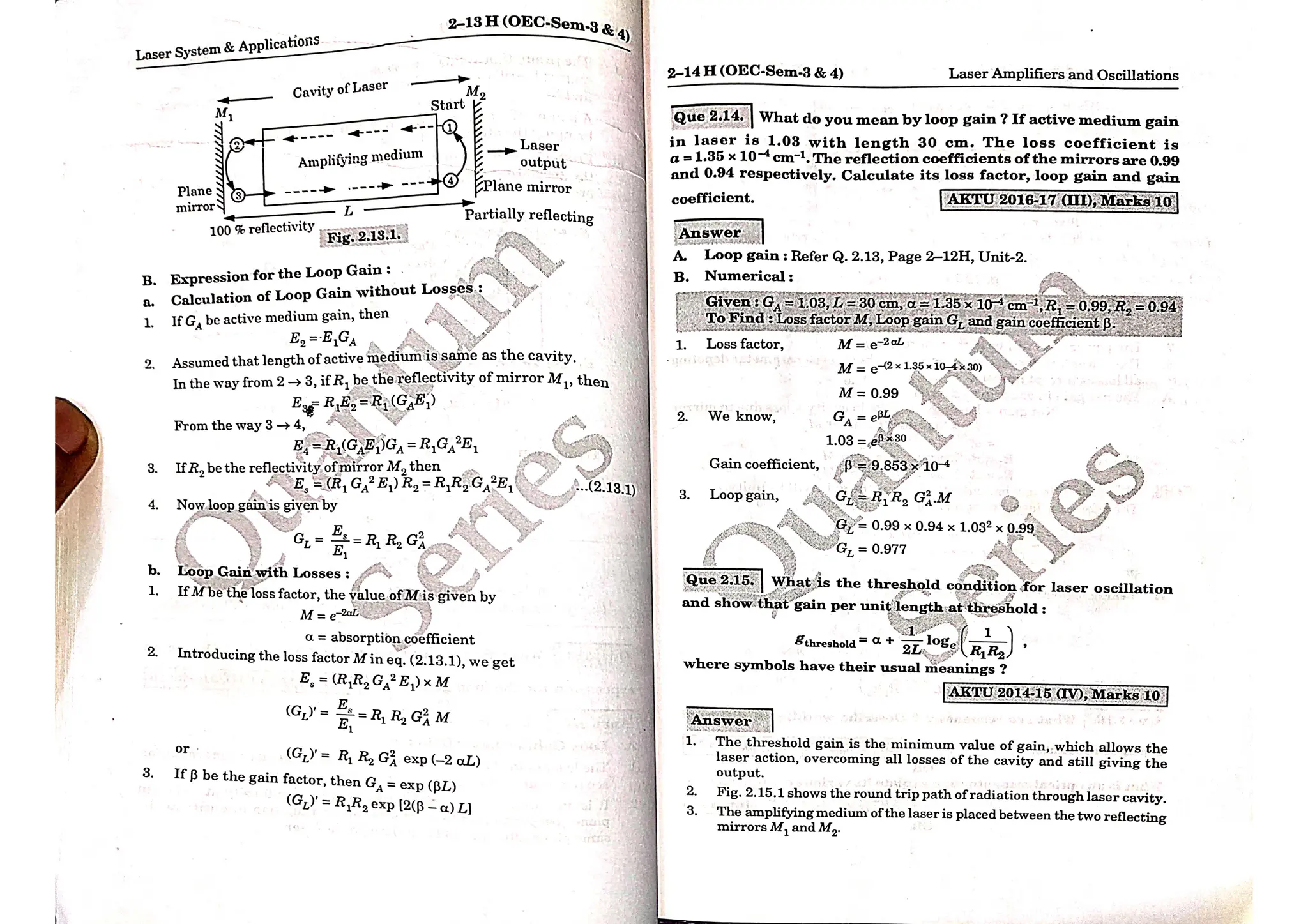 Laser system and application BOE312 QUANTUM unit 1 and 2.pdf