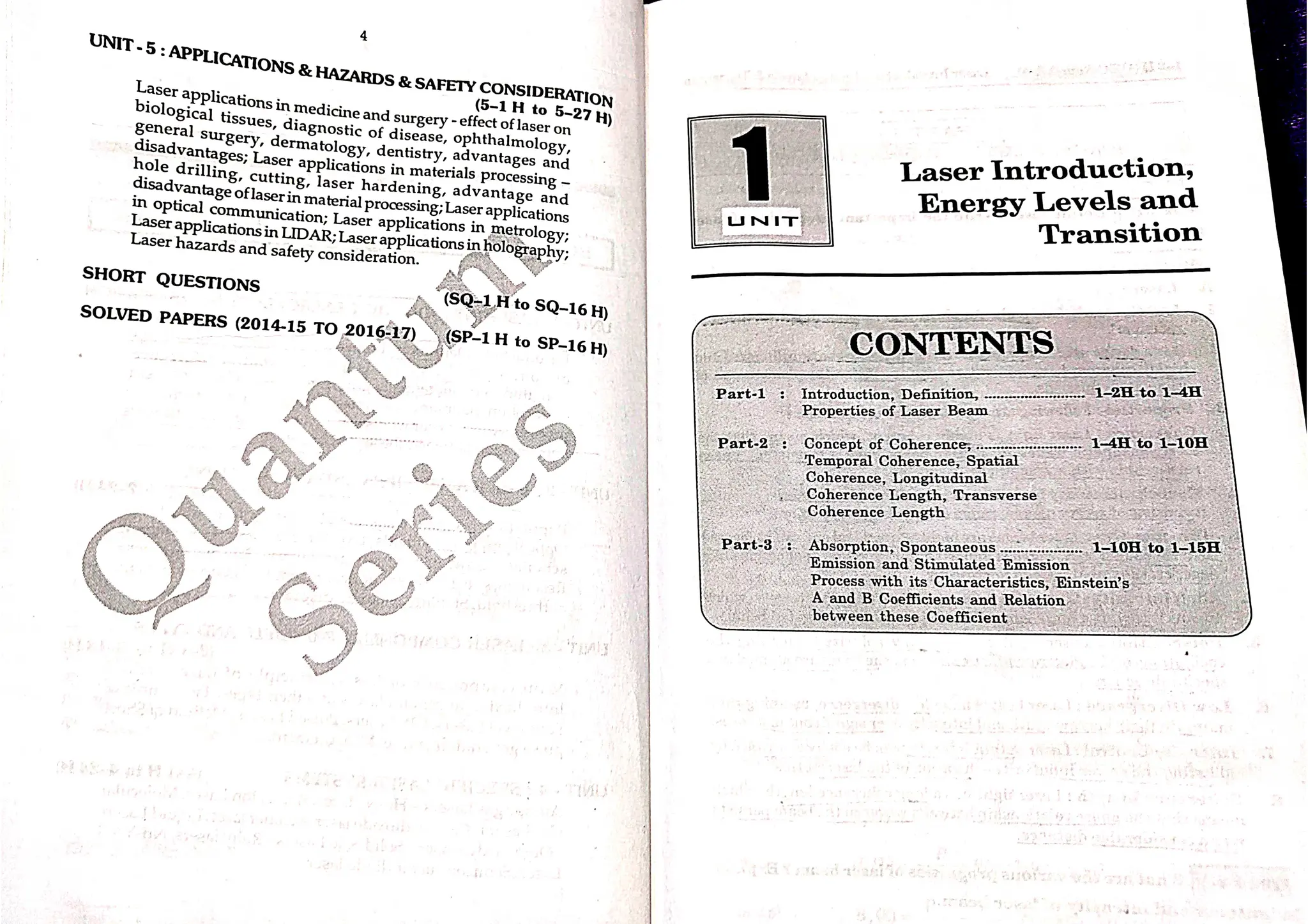 Laser system and application BOE312 QUANTUM unit 1 and 2.pdf