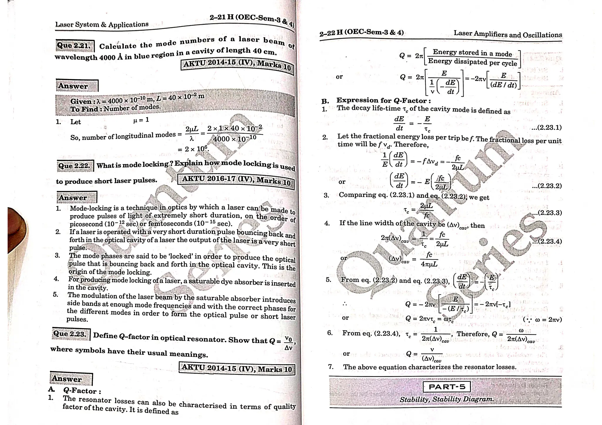 Laser system and application BOE312 QUANTUM unit 1 and 2.pdf