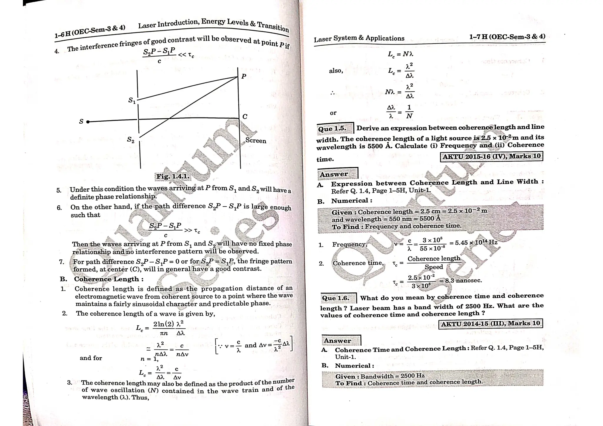 Laser system and application BOE312 QUANTUM unit 1 and 2.pdf