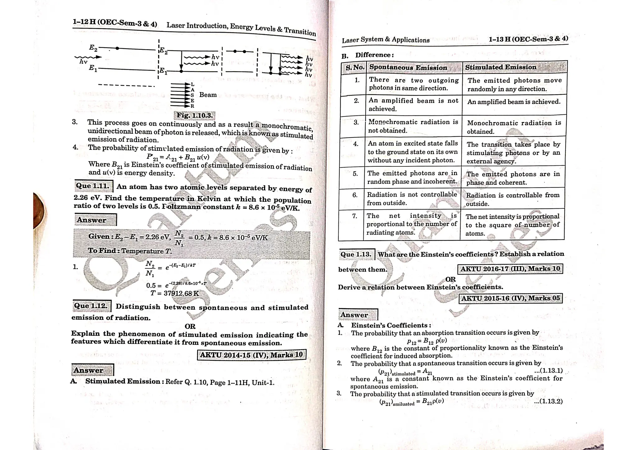 Laser system and application BOE312 QUANTUM unit 1 and 2.pdf