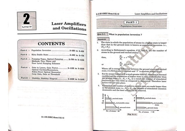 Laser system and application BOE312 QUANTUM unit 1 and 2.pdf