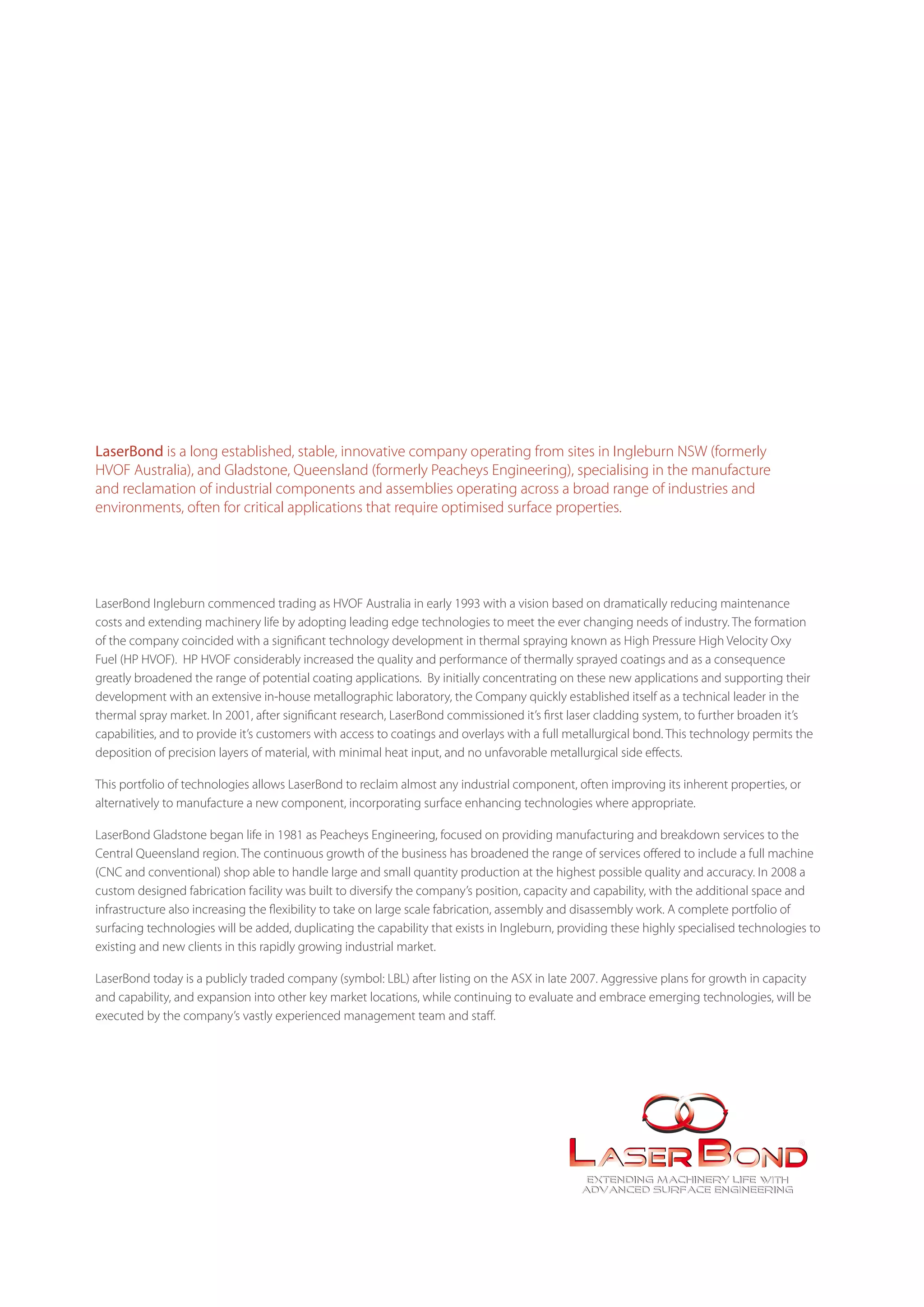 Laser Cladding and Thermal Spraying | PDF