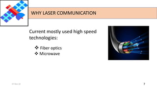 Laser communication | PPTX